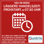 PM Quotrix – Börse Düsseldorf