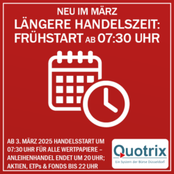 PM Quotrix – Börse Düsseldorf